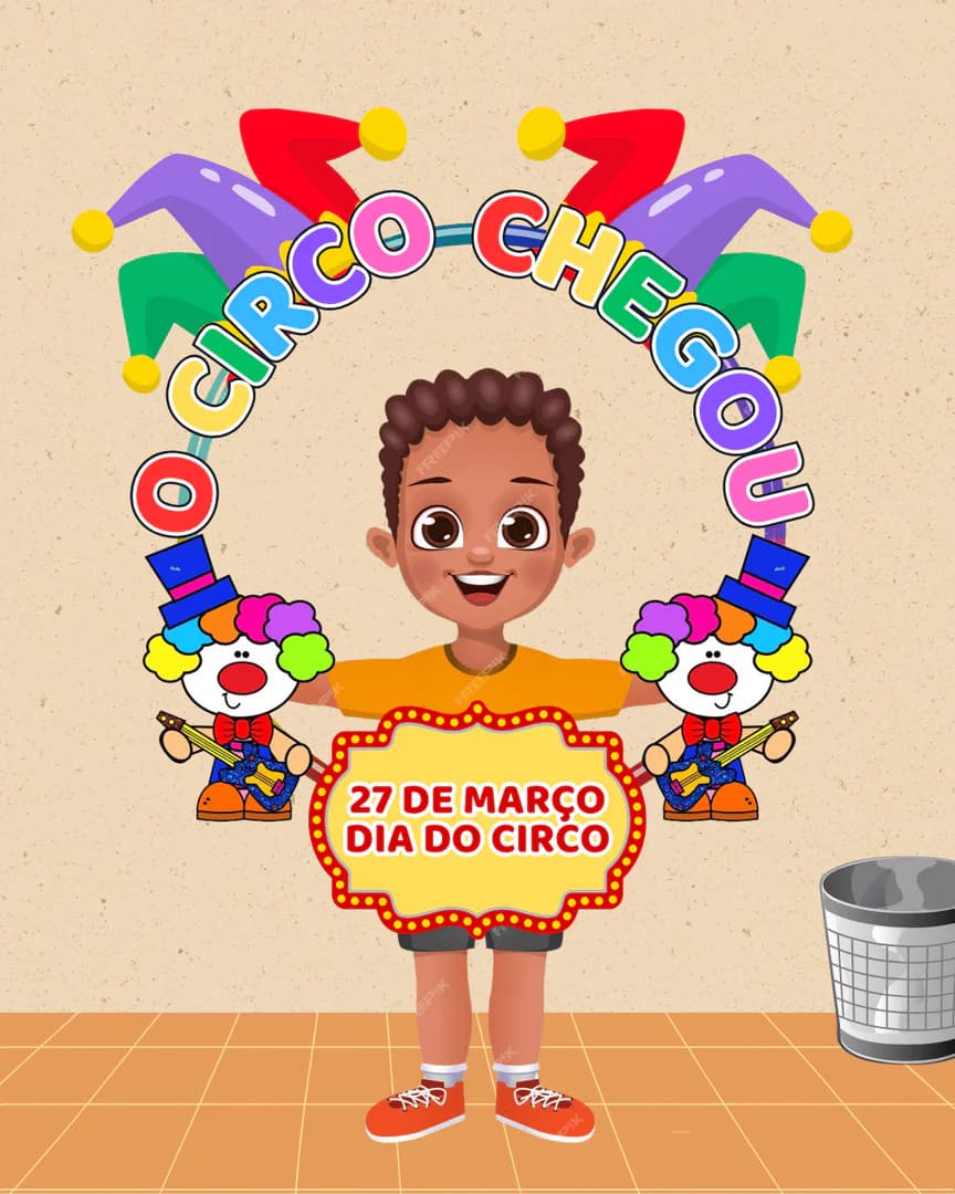 BAMBOLÊ DIA DO CIRCO | Tá Pronto