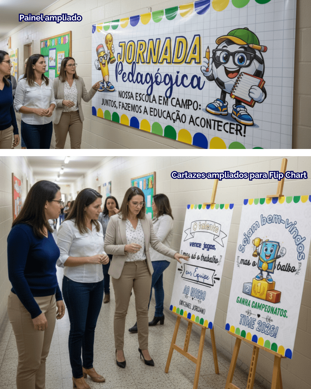 Kit Jornada Pedagógica copa do mundo | Tá Pronto